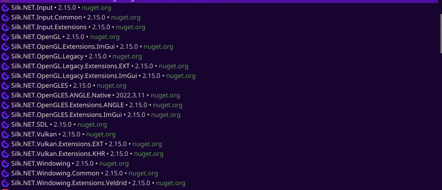 is that in a separate assembly? - Silk.NET